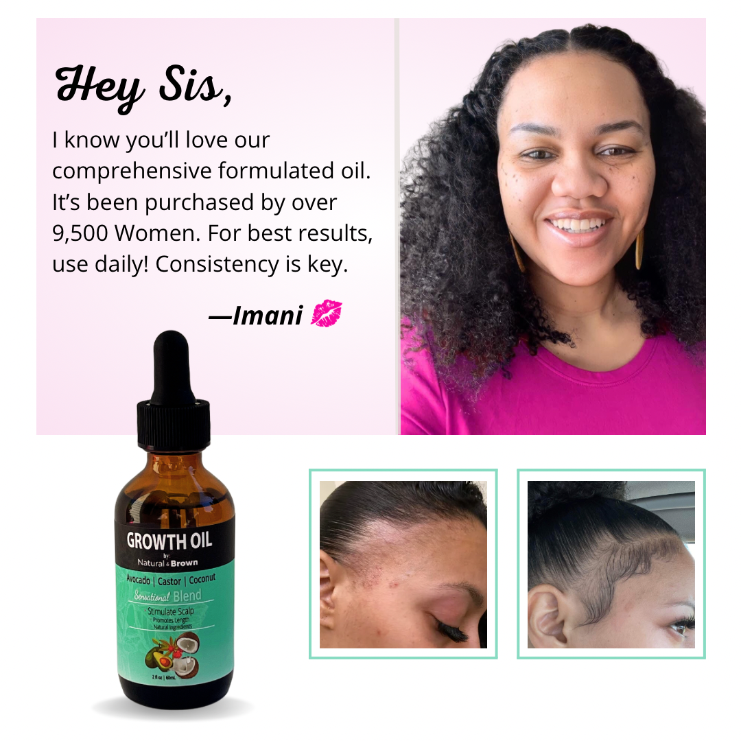 Sensational Blend Growth Oil | Natural And Brown